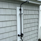 AquaStyle Kenzo Triple Function Outdoor Shower with Single Lever Handle Stainless Steel ...